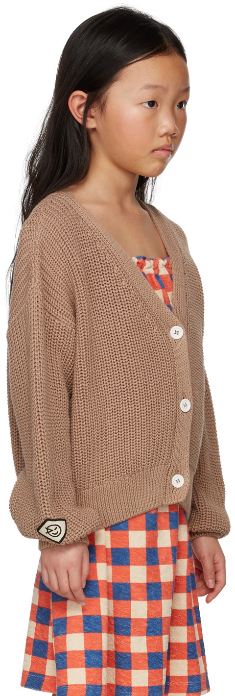 Wynken Kids Tan 'Sunshine' Cardigan Wynken
