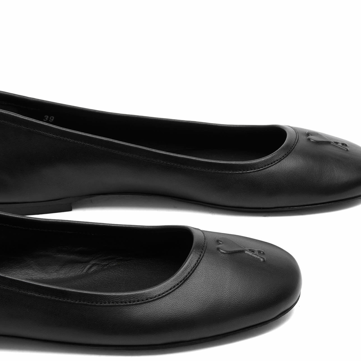 AMI Paris Women's ADC Ballerina Pumps in Black AMI