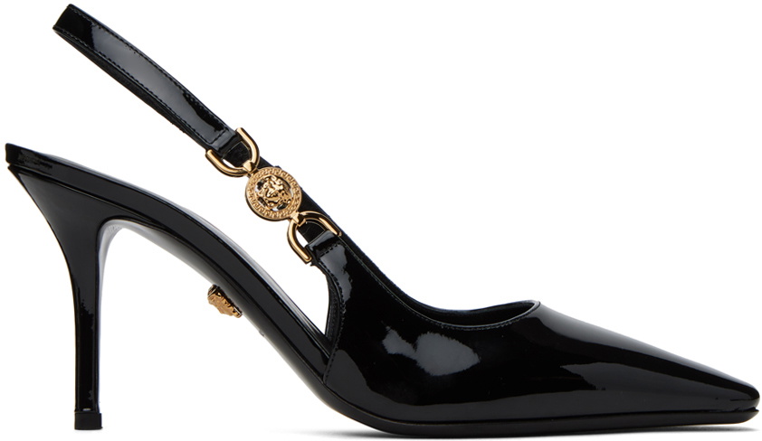 Versace Black Medusa '95 Mid Heels Versace