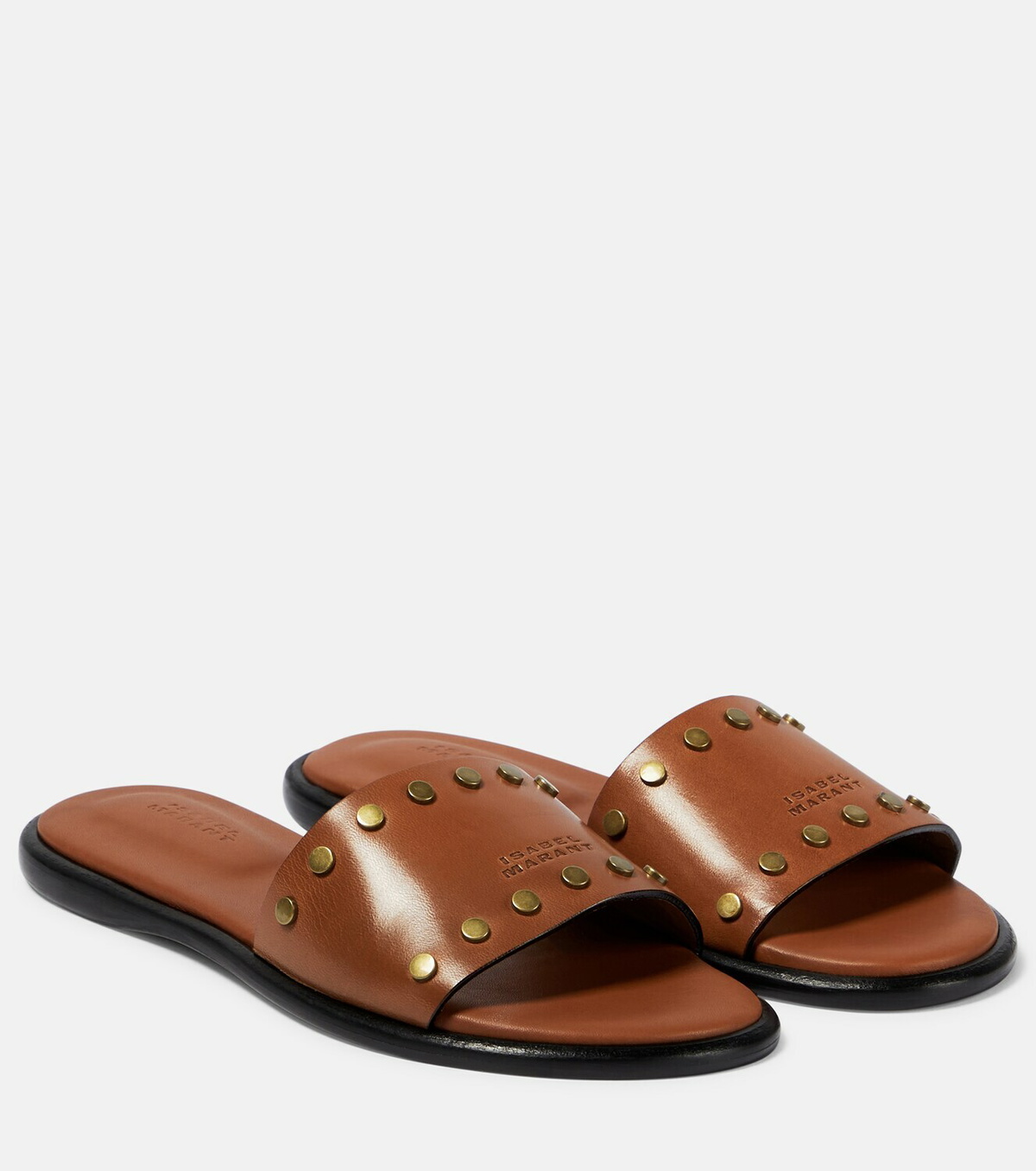Isabel Marant - Vikee studded leather slides Isabel Marant