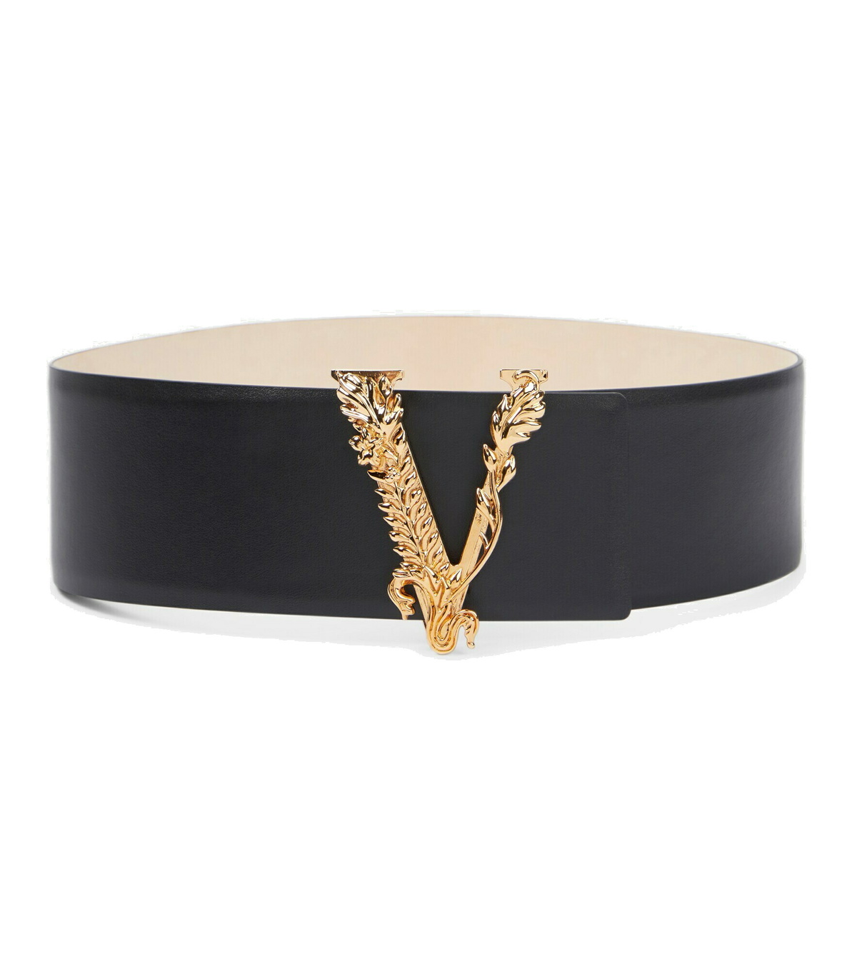 Versace - Virtus leather belt Versace