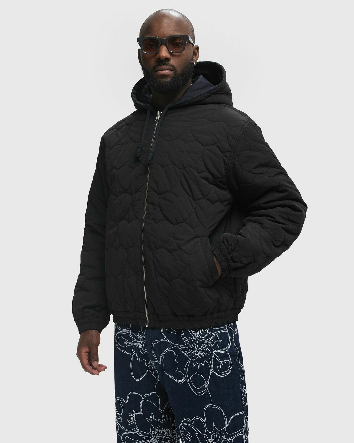 Arte Antwerp Reversed Jacket Blue Mens Bomber Jacket Arte Antwerp