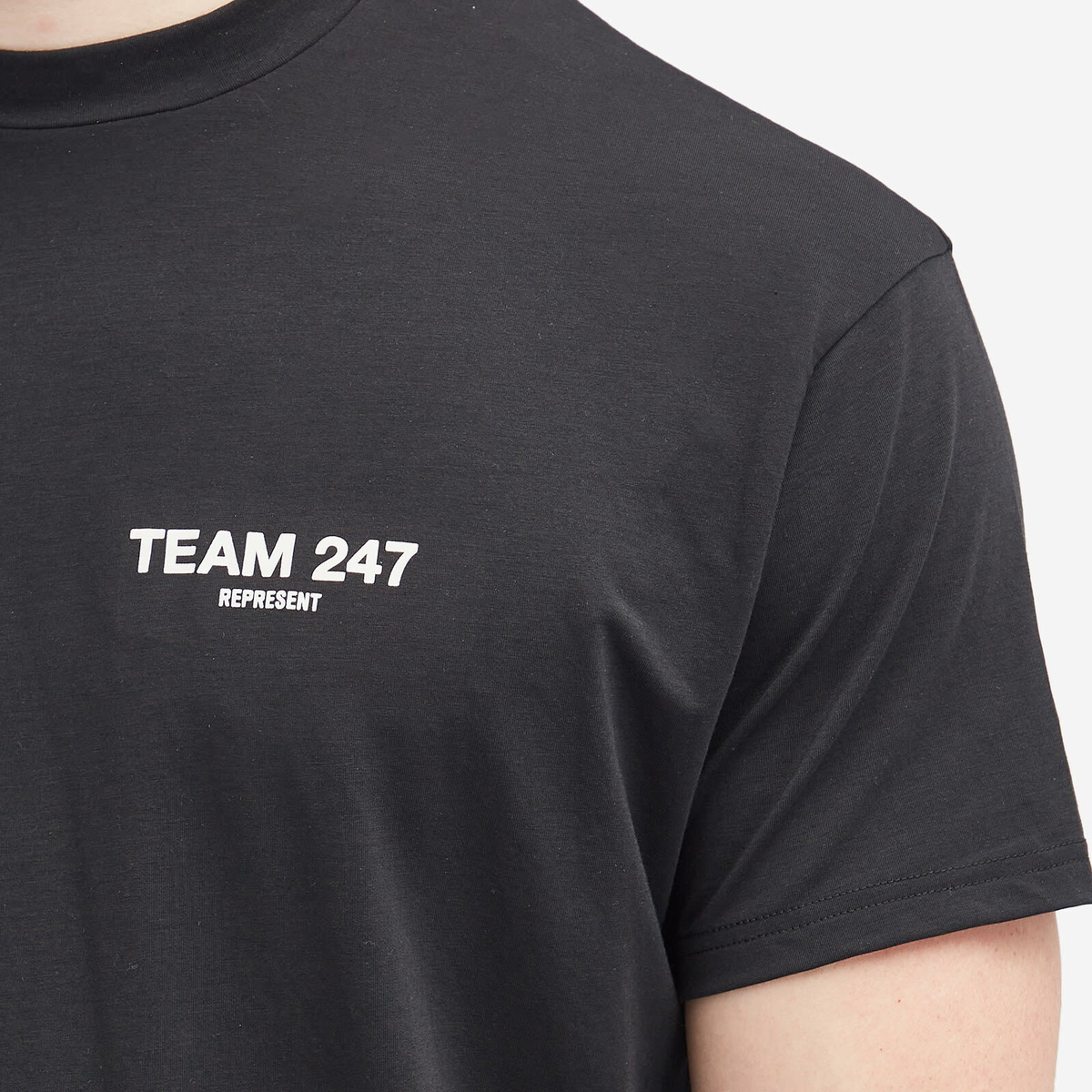 Represent Men's Team 247 Oversized T-Shirt in Black Represent