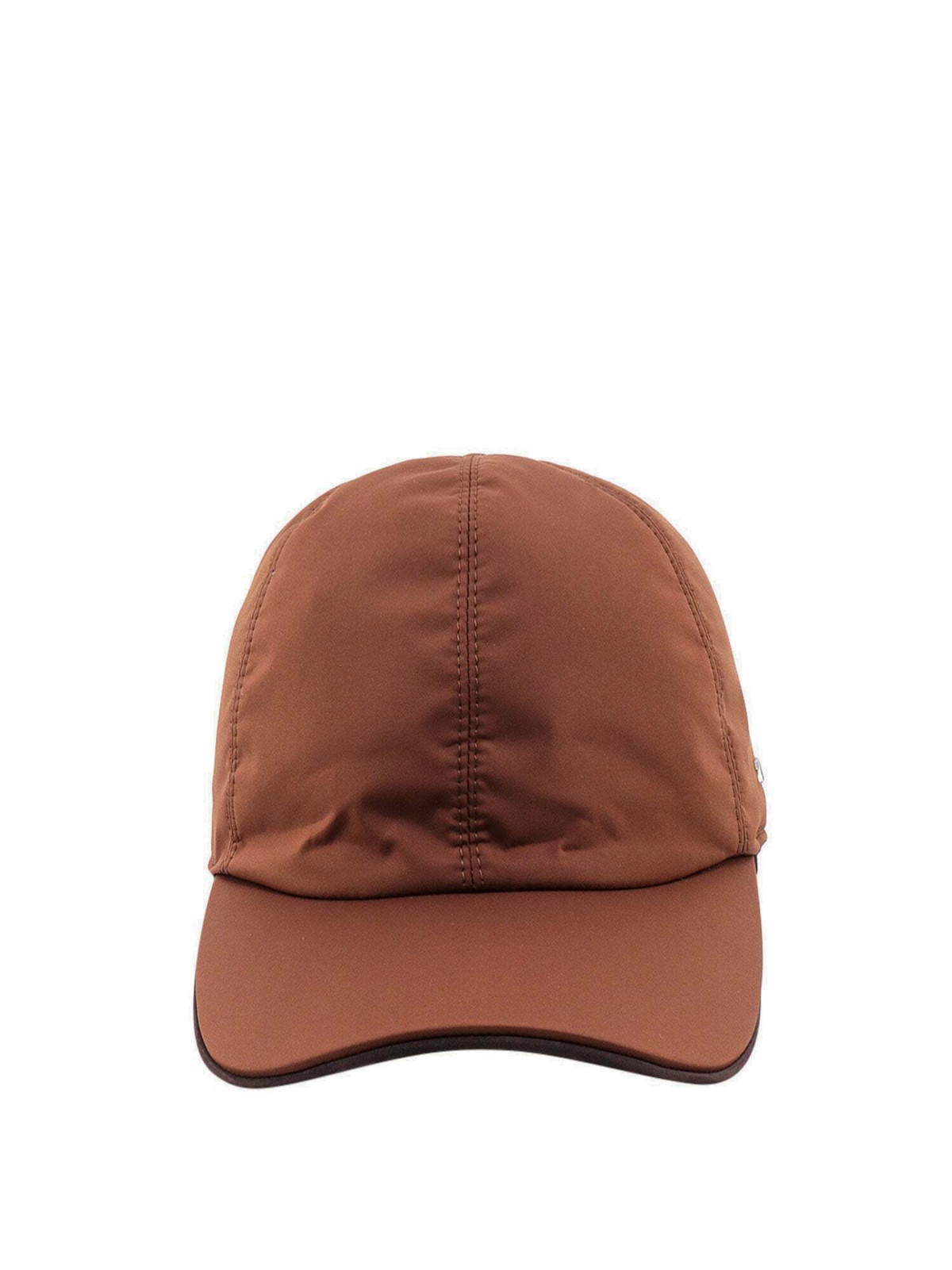 Zegna Hat Brown Mens Zegna