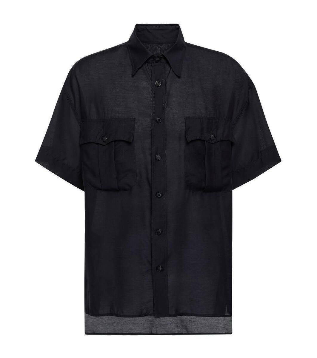 Giorgio Armani Jersey bowling shirt Giorgio Armani