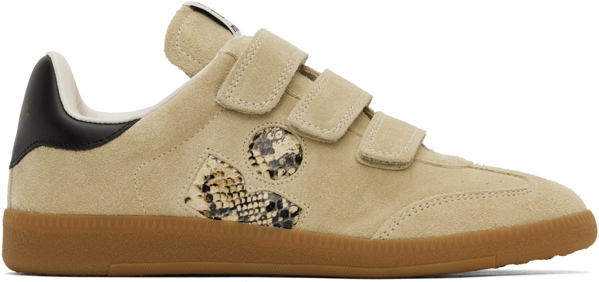 Isabel Marant Beige Beth Sneakers Isabel Marant