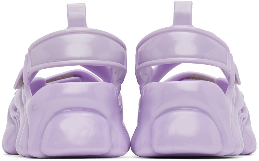 Collina Strada Purple Melissa Edition Puff Sandals Collina Strada