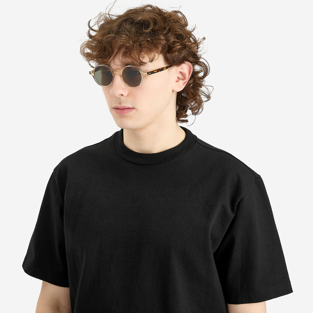 Moscot Scooch Sunglasses in Flesh/Tortoise Moscot