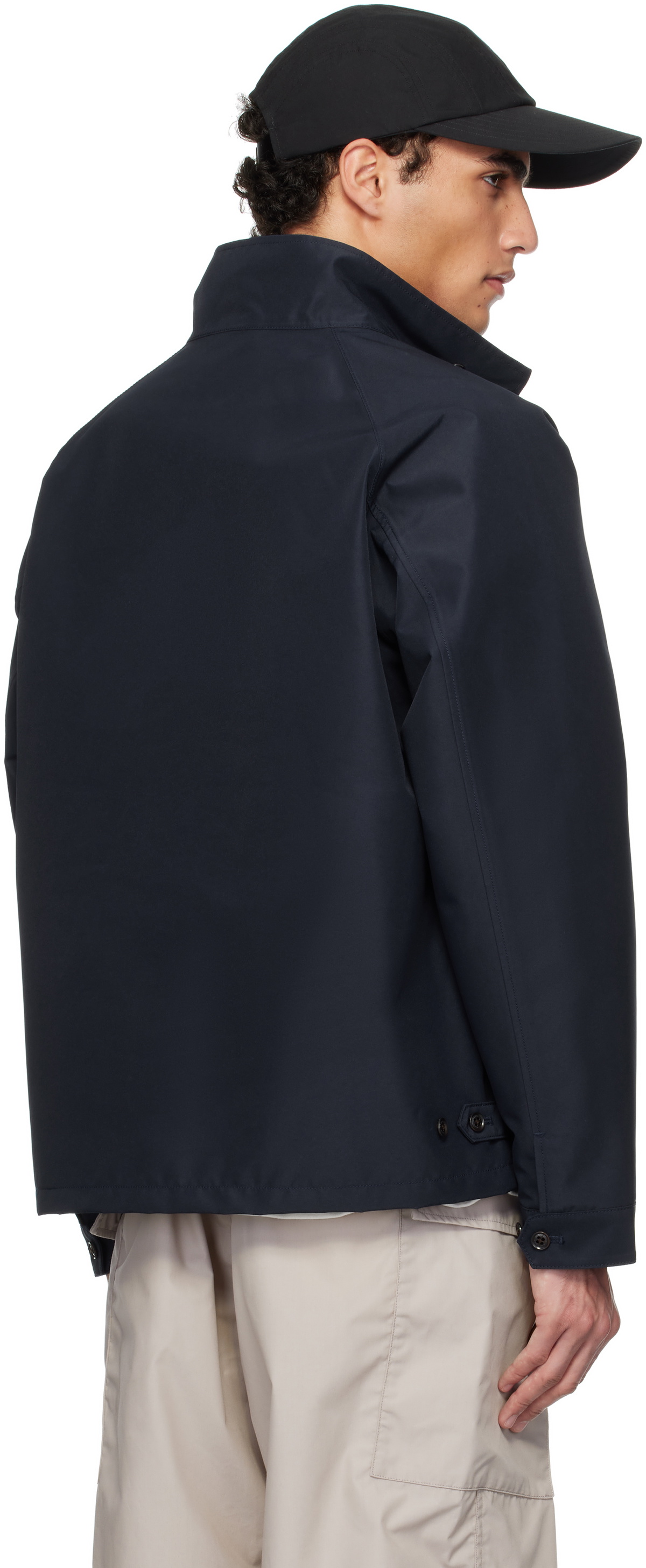 nanamica Navy 2L GORE-TEX Crew Jacket Nanamica