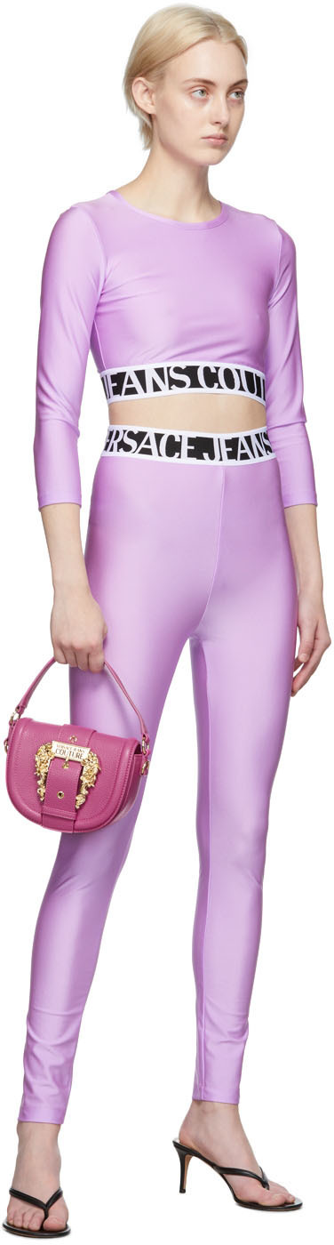 Versace Jeans Couture Pink Couture I Bag Versace