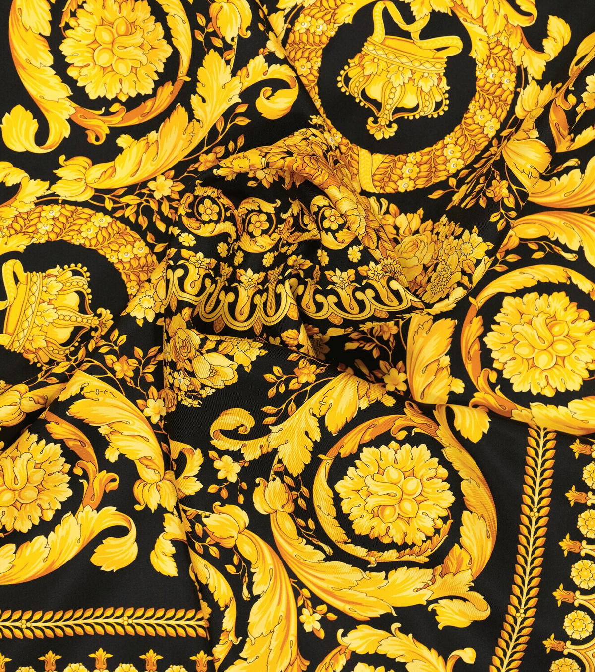Versace Barocco silk scarf Versace