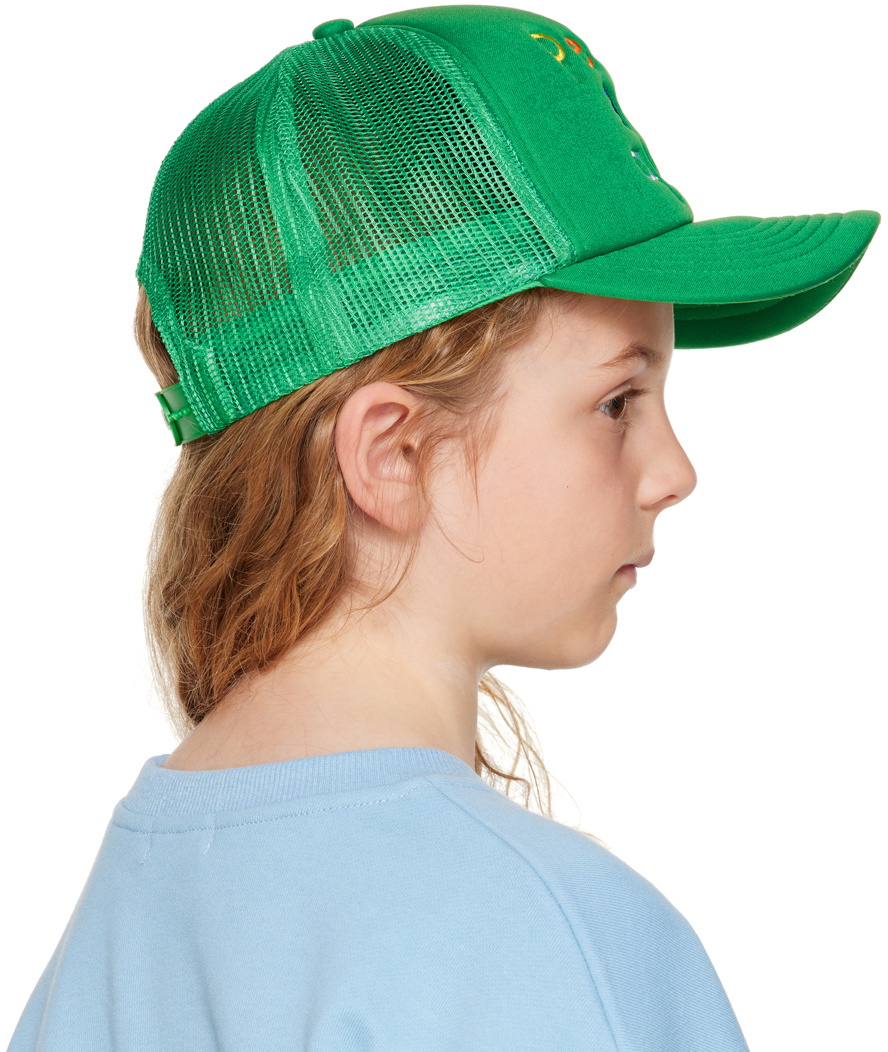 Museum of Peace & Quiet SSENSE Exclusive Kids Green Scribble Cap Museum ...