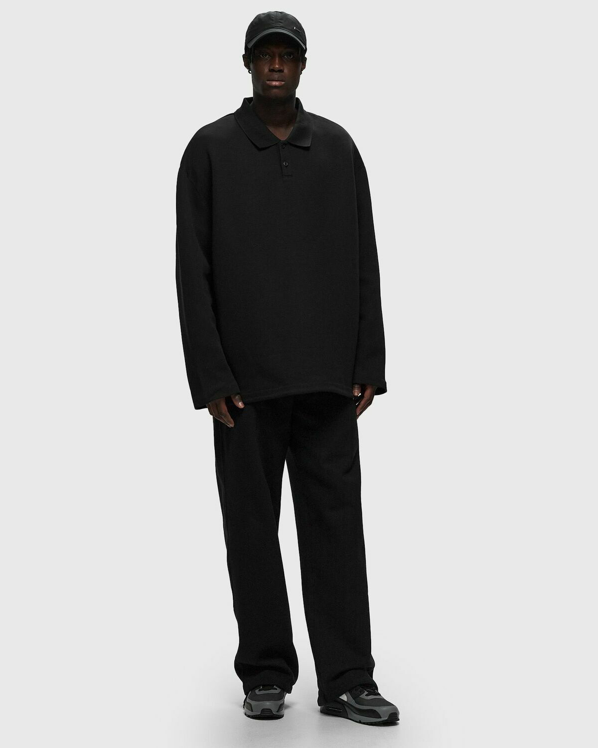 Nike Tech Fleece Reimagined Polo Black Polos Nike