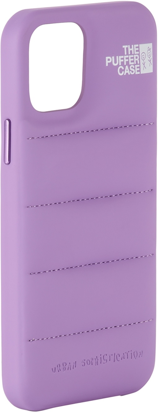 Urban Sophistication Purple 'The Puffer' iPhone 12 Case