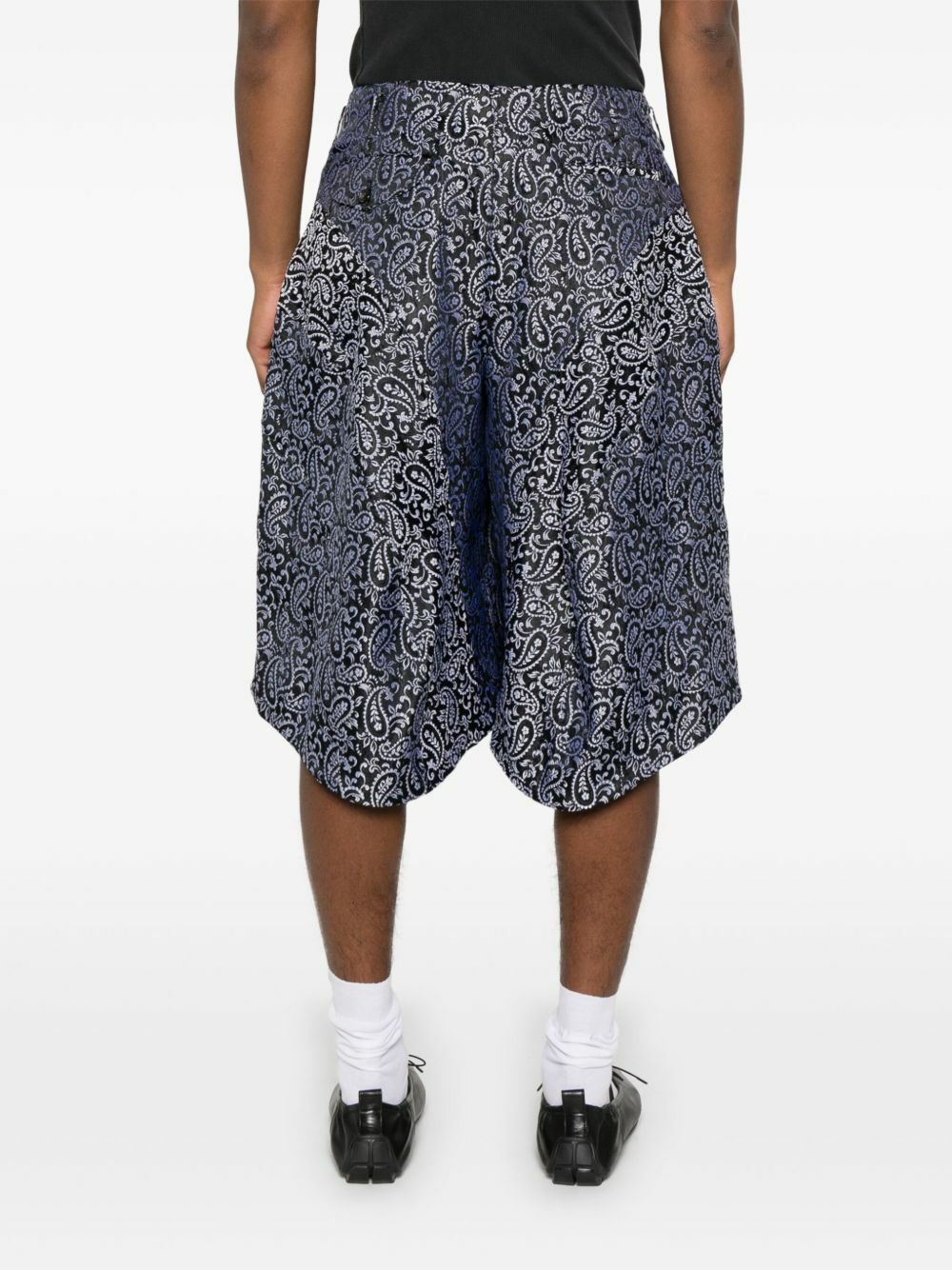 Comme Des Garçons Homme Plus Paisley-Jacquard Shorts Comme des Garcons ...
