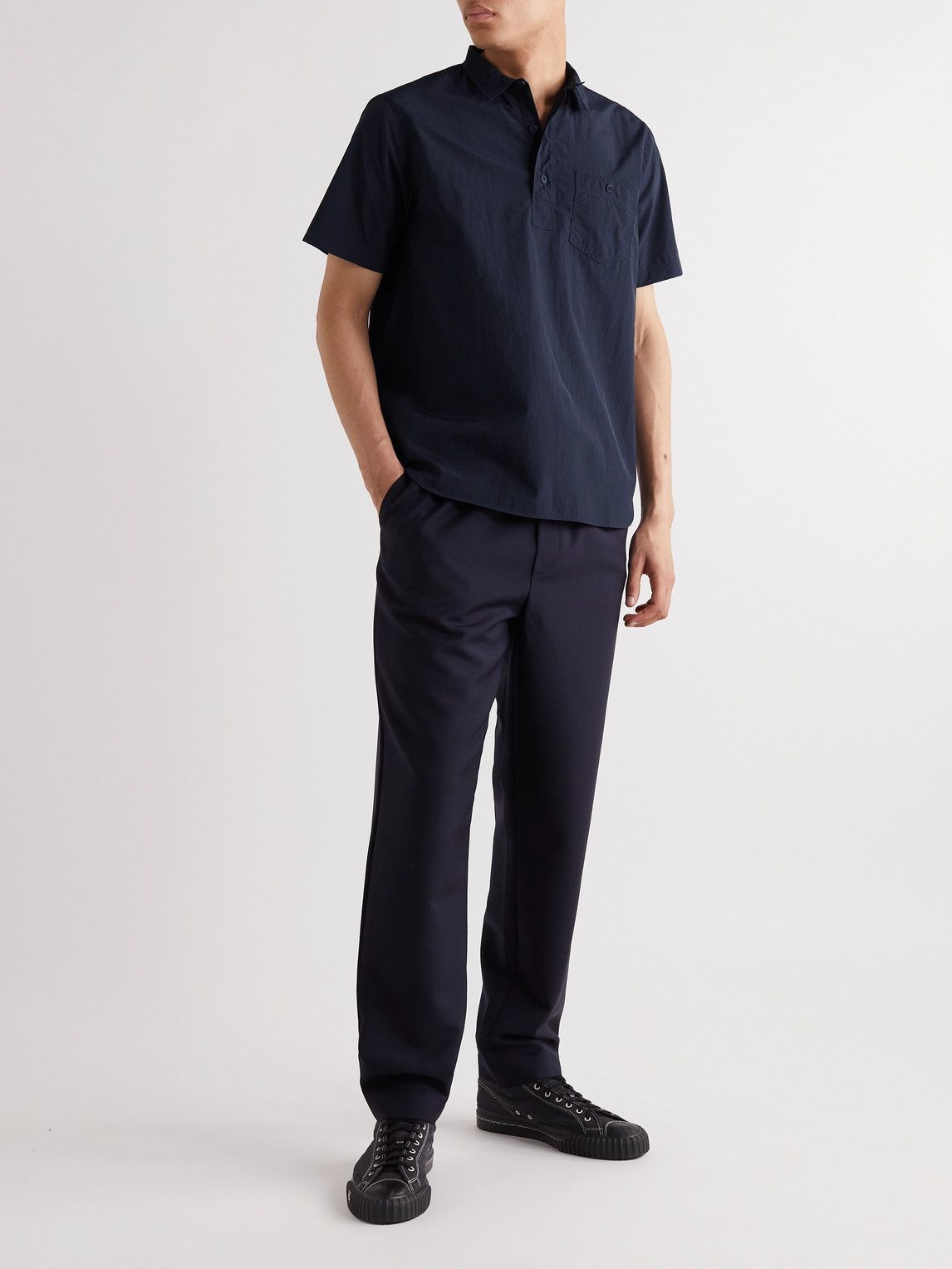 Kestin - Granton Shell Polo Shirt - Blue Kestin Hare
