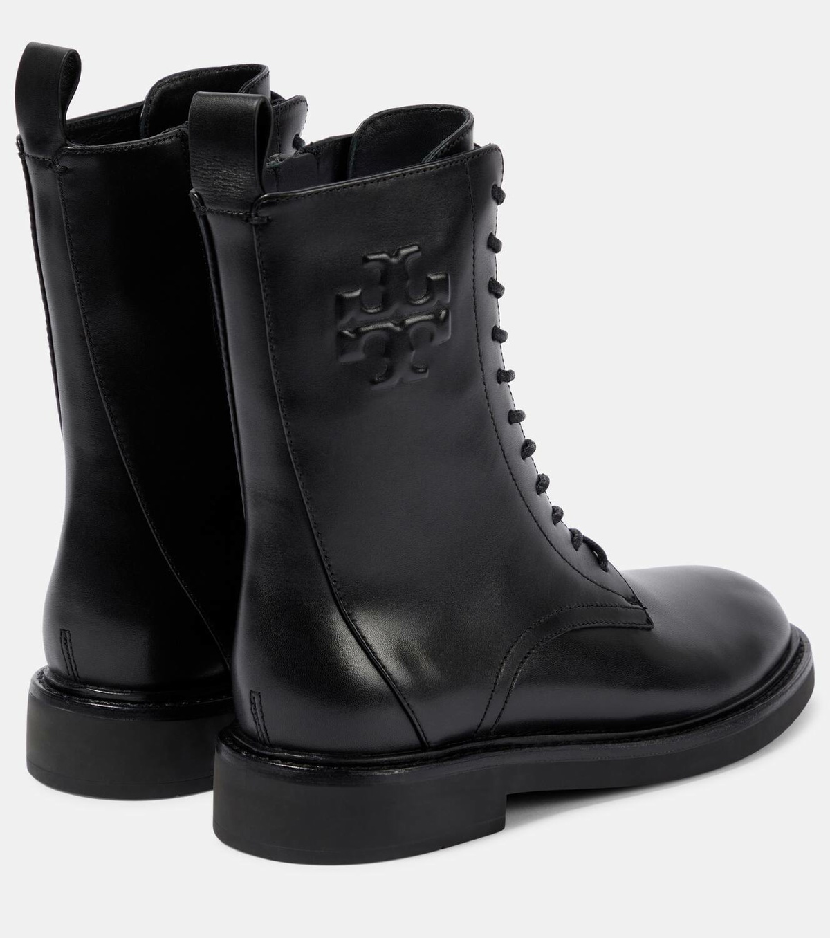 Tory Burch Leather combat boots Tory Burch