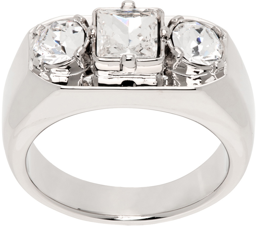 Dsquared2 Silver Diamond Ring Dsquared2