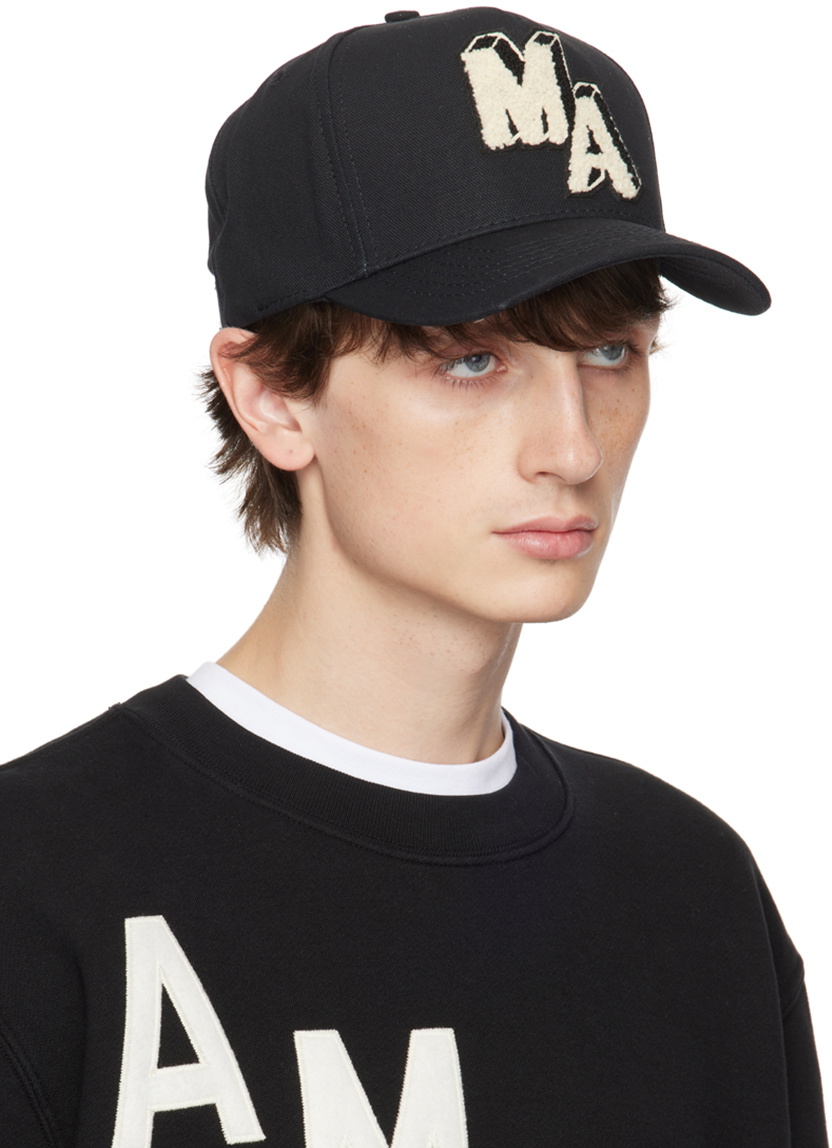 AMIRI Black M.A. Patch Cap Amiri