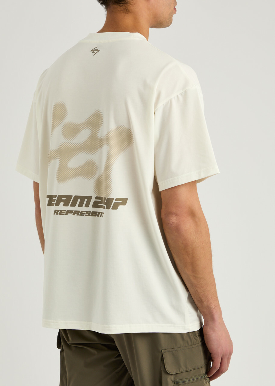 Represent 247 Future Printed Jersey T-shirt White Represent