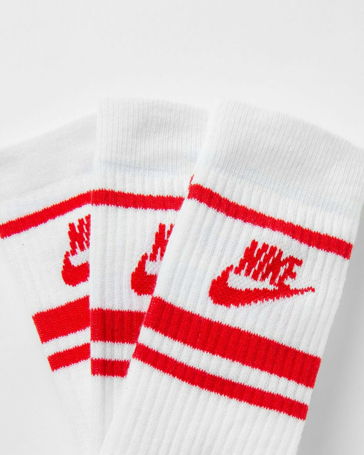 Nike Dri Fit Everyday Essential Crew Socks (3 Pairs) White Socks Nike