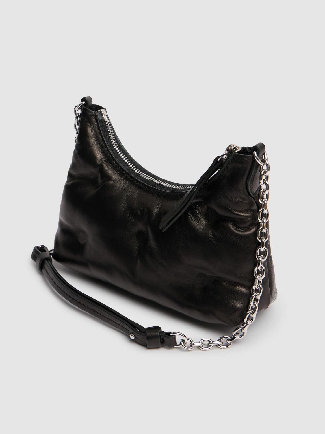 MAISON MARGIELA Micro Glam Slam Hobo Quilted Leather Bag Maison Margiela