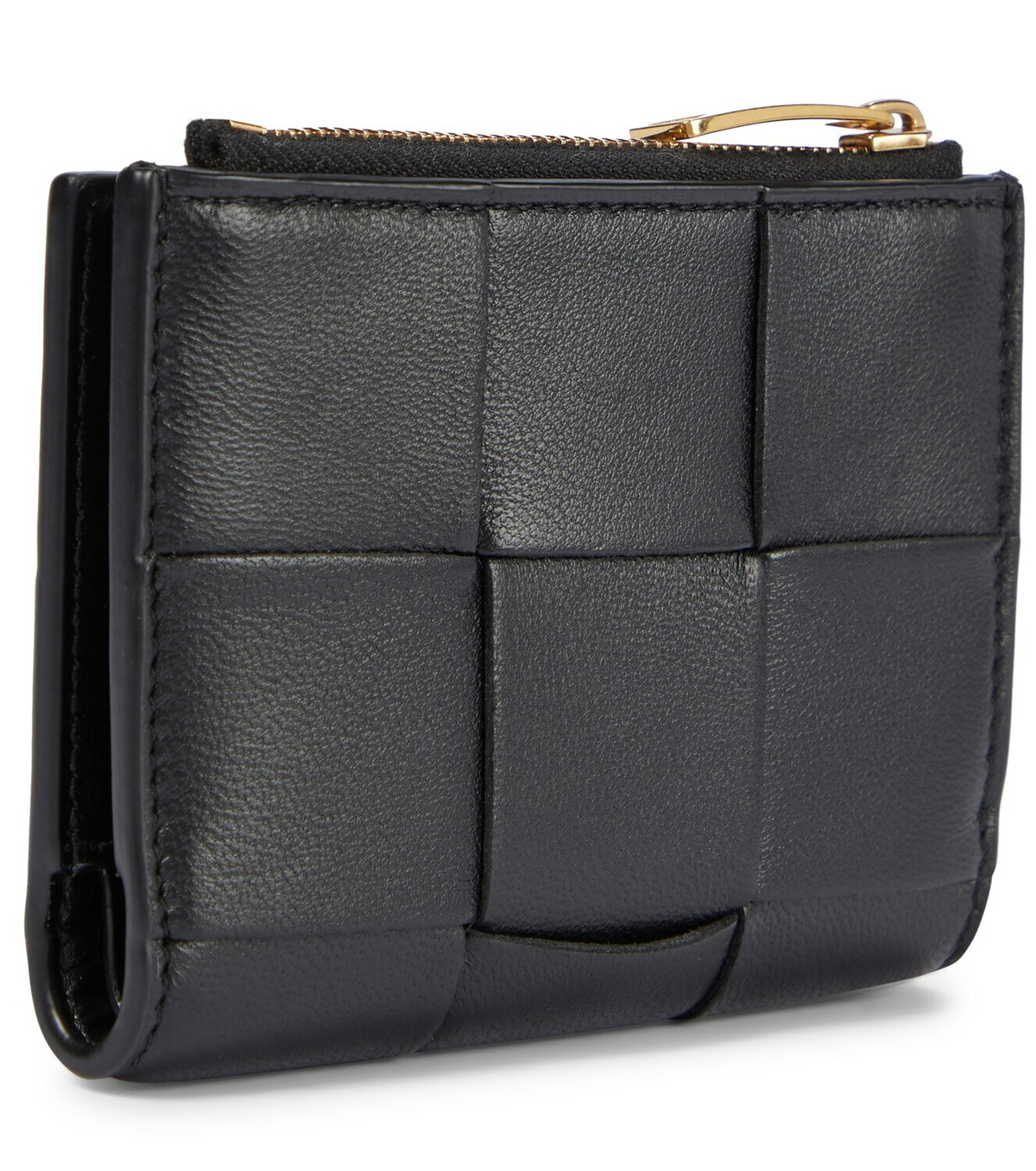 Bottega Veneta Bi-Fold Small Intrecciato leather wallet Bottega Veneta