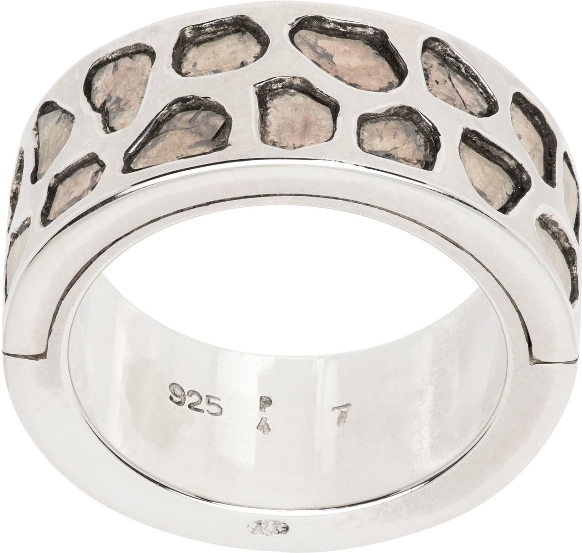 Parts of Four Silver Sistema Ring Parts of Four