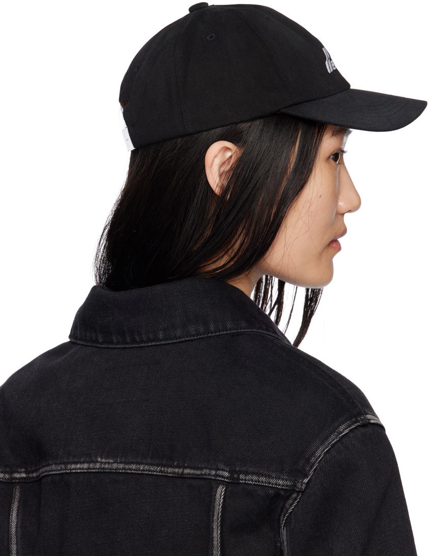 We11done Black Washed Cap We11done