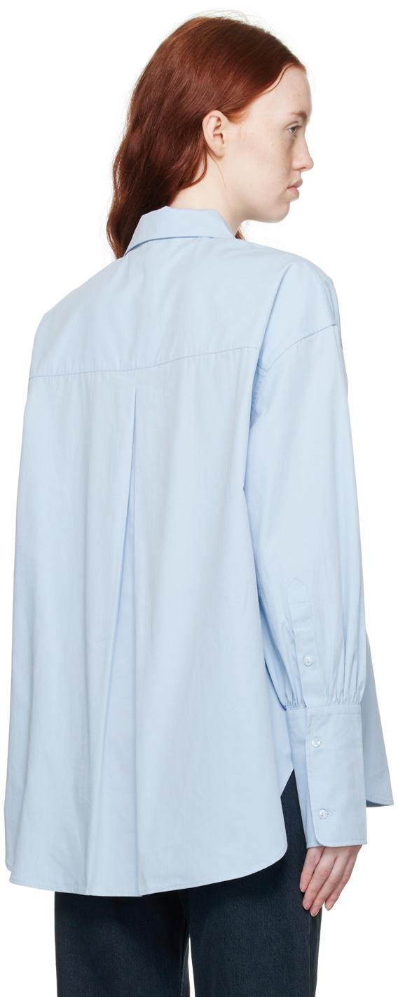 ANINE BING Blue Maxine Shirt ANINE BING