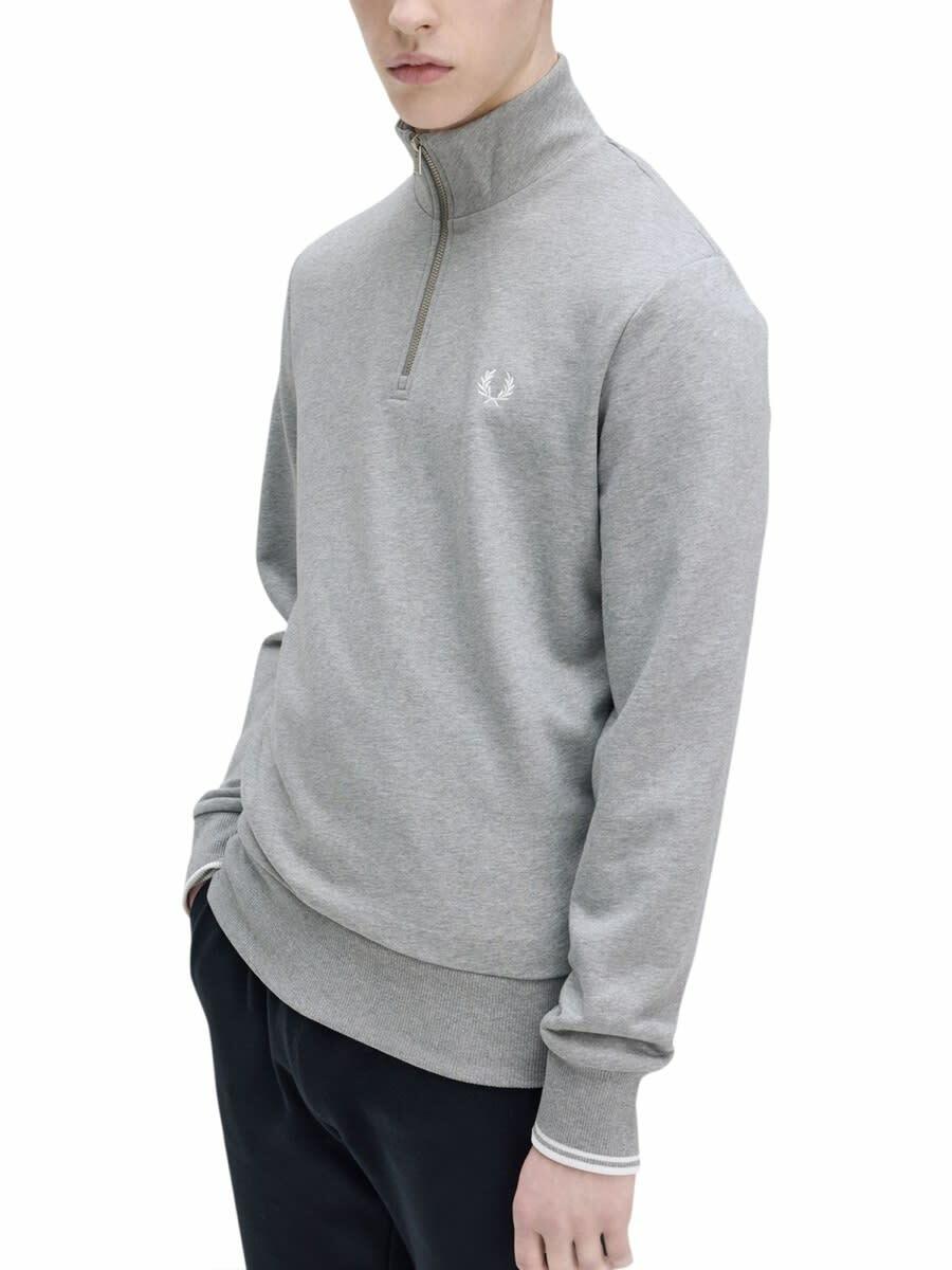 Fred Perry Half Zipper Sweatshirt Fred Perry