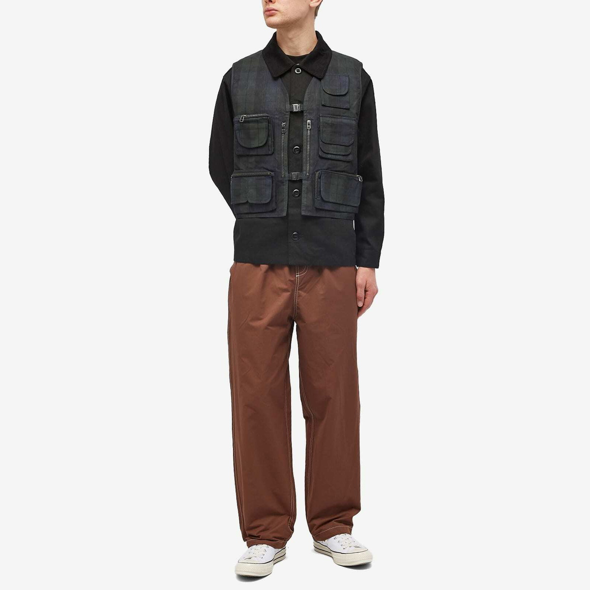 Brain Dead Men's Duck Tolling Retriever Jacket in Black Brain Dead