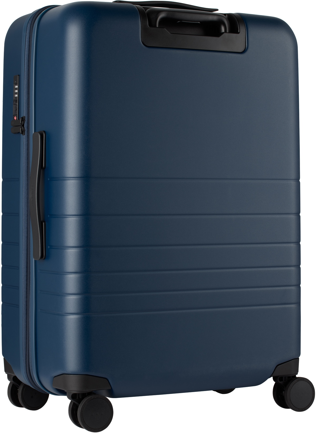 Monos Navy Expandable Check-In Medium Suitcase Monos