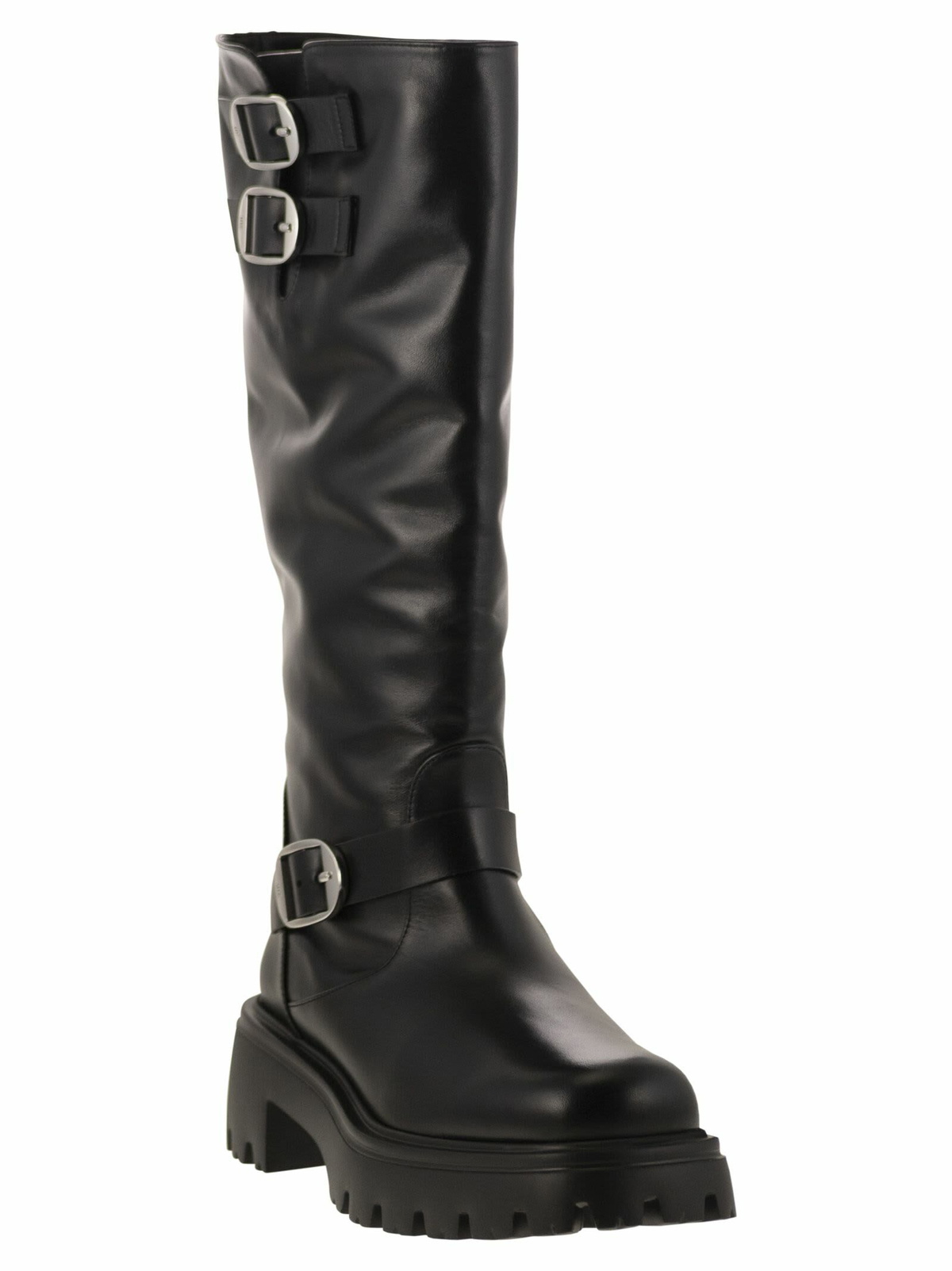 Stuart Weitzman Emerson Moto - Leather Boot Stuart Weitzman