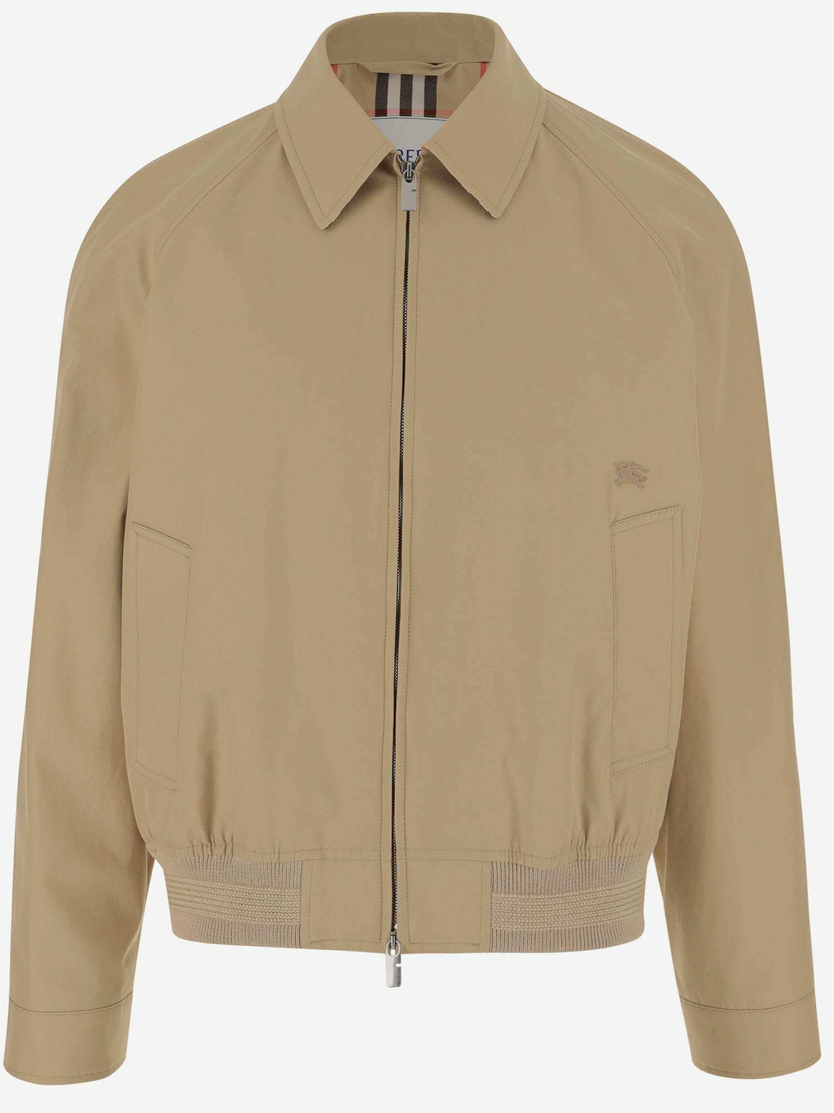 Burberry Cotton Gabardine Harrington Chester Jacket Burberry