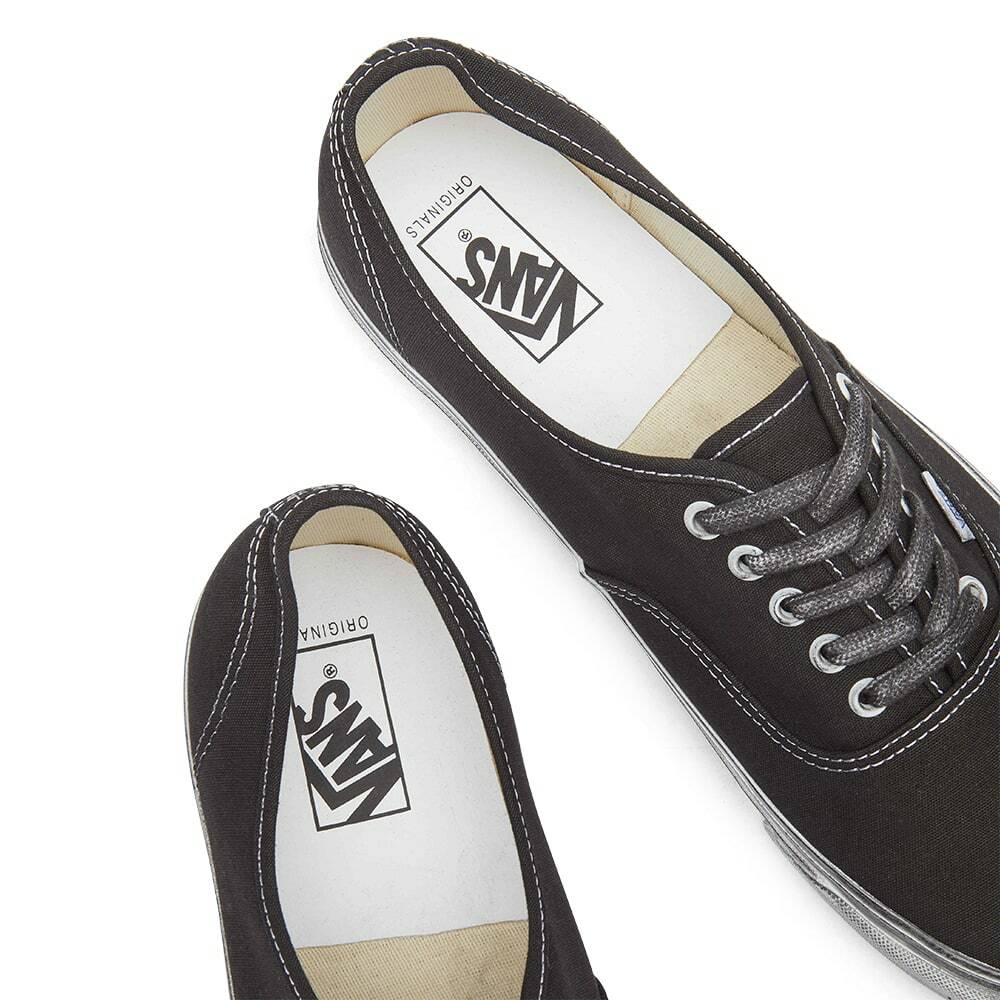 Vans Vault UA OG Authentic LX Sneakers in Stressed Black/White Vans