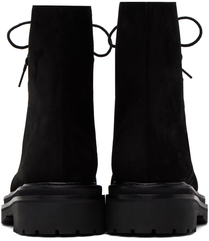 Legres Black College Boots Legres