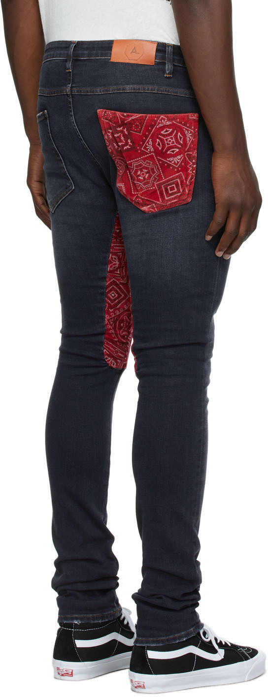 Alchemist Black & Red Ringo Jeans Alchemist