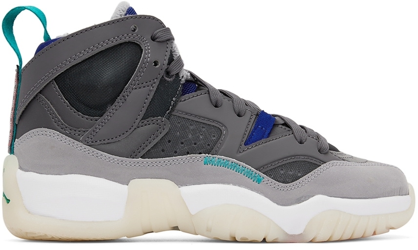 Nike Jordan Kids Gray Jumpman Two Trey Big Kids Sneakers Nike Jordan Brand