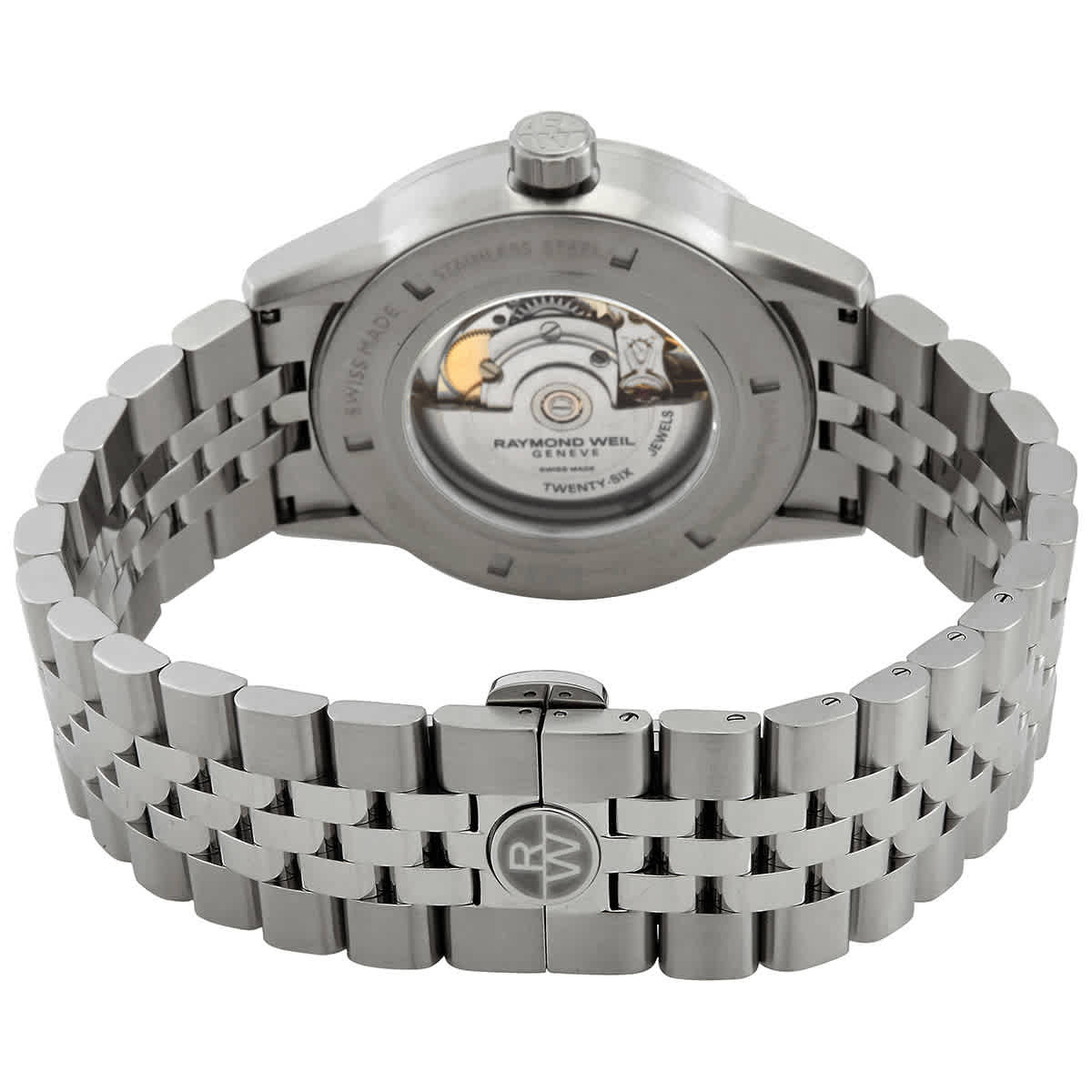 Raymond Weil Freelancer Automatic Silver Dial Mens Watch 2734-ST-05650 ...