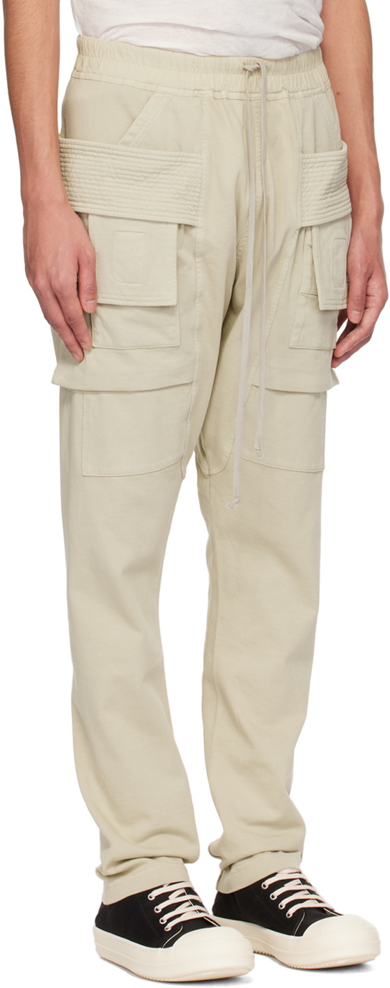 Rick Owens DRKSHDW Off-White Creatch Cargo Pants Rick Owens Drkshdw