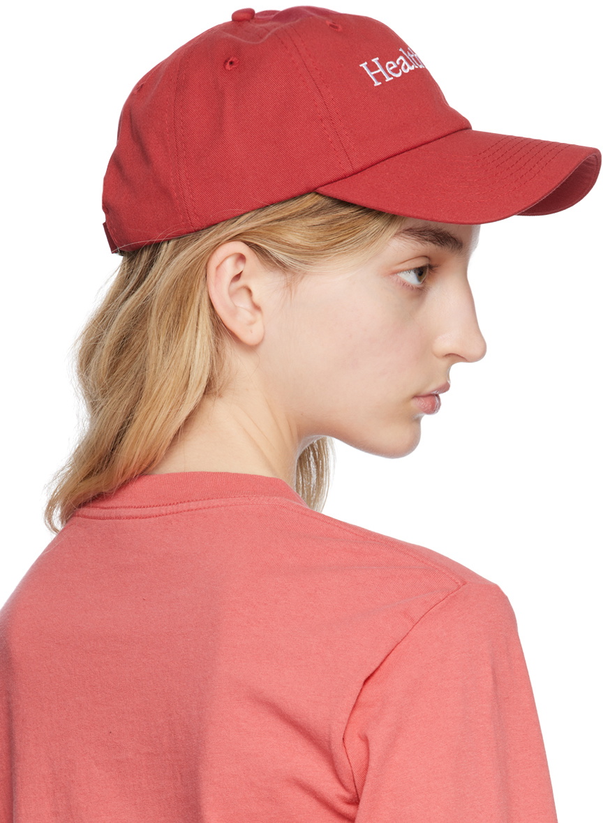 Sporty & Rich Red & White 'Health Club' Cap Sporty & Rich