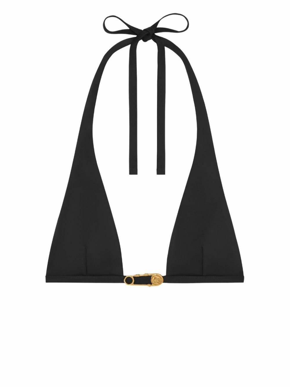 Versace Safety Pin Bikini Top Versace