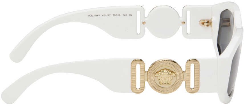 Versace White Medusa Biggie Sunglasses Versace
