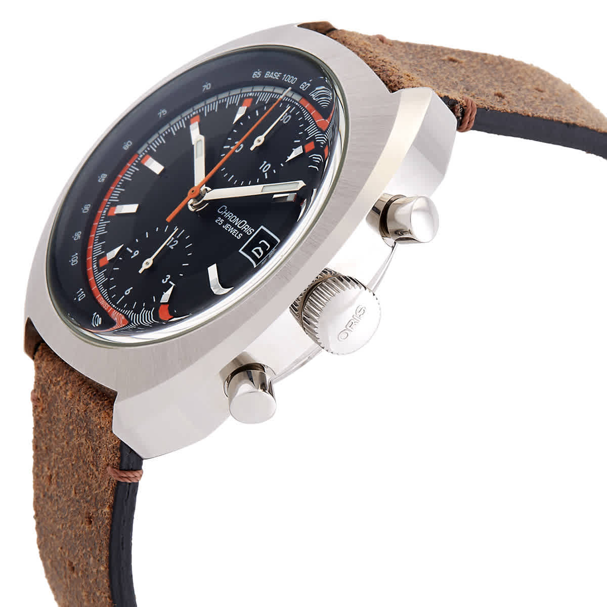 Oris Chronoris Limited Edition Chronograph Automatic Black Dial Watch ...
