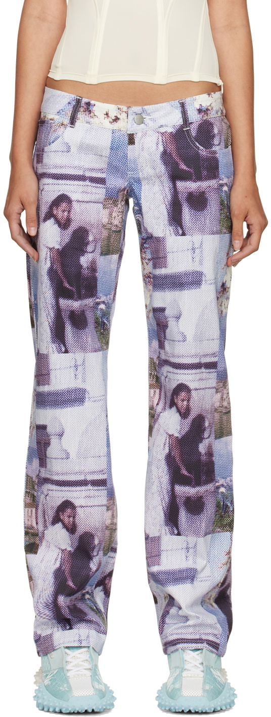 Miaou Purple Atlas Trousers Miaou