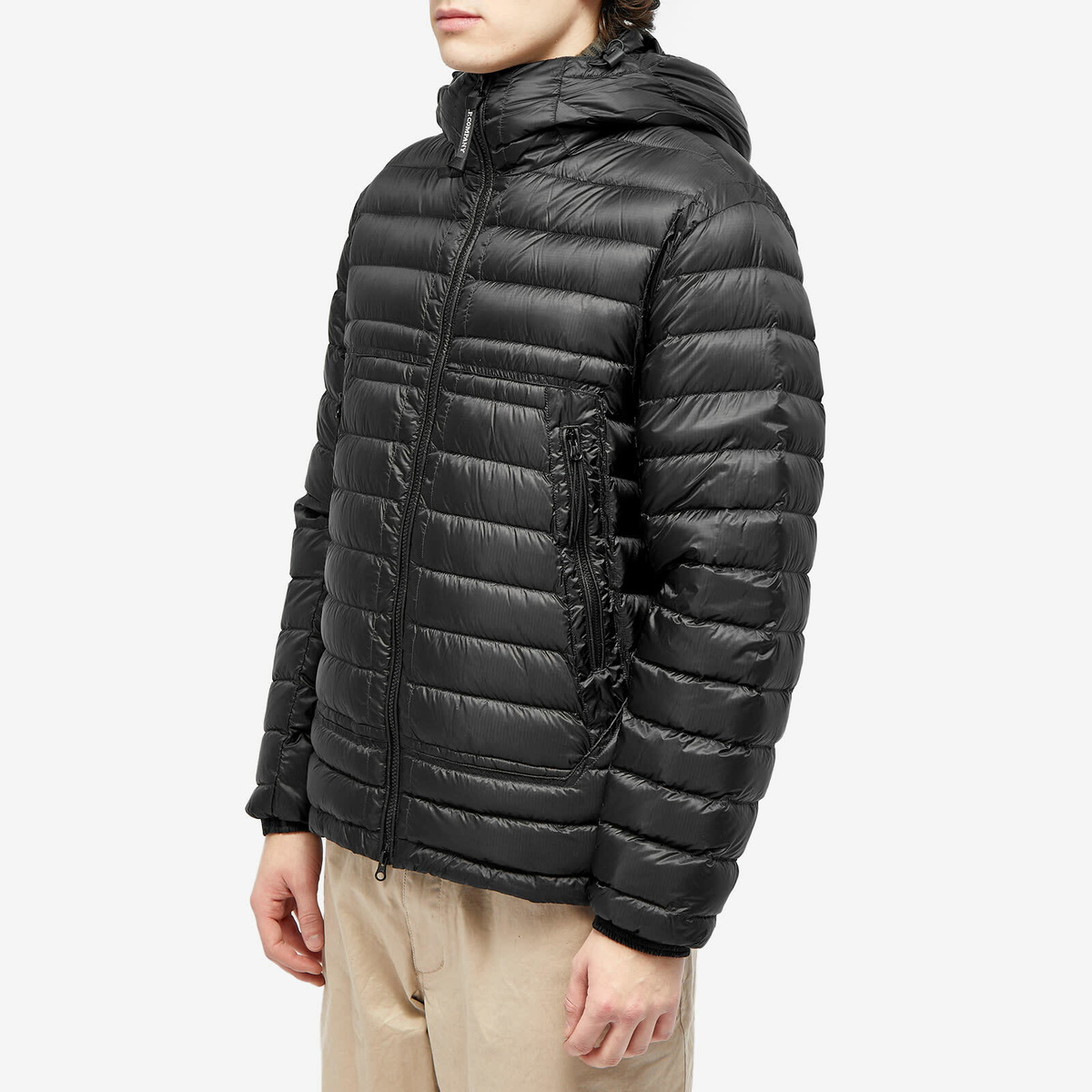 C.P. Company Men's D.D Shell Goggle Jacket in Black C.P. Company