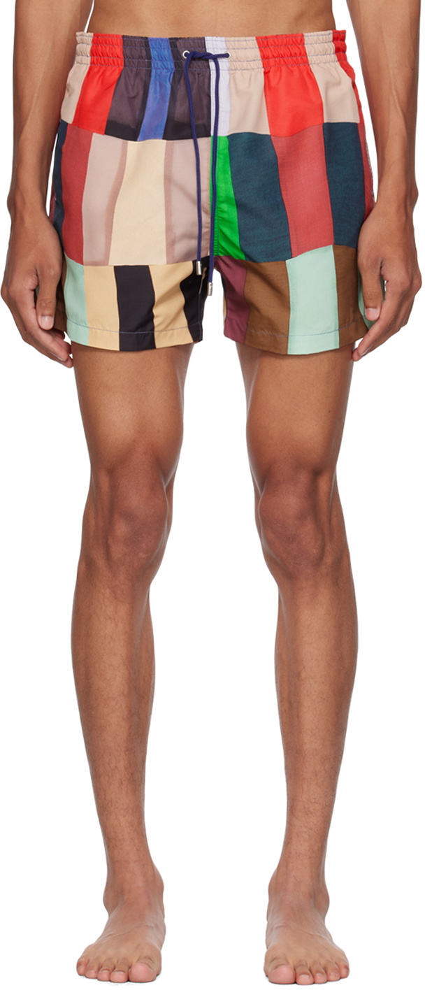 Paul Smith Multicolor Overlapping Swim Shorts Paul Smith