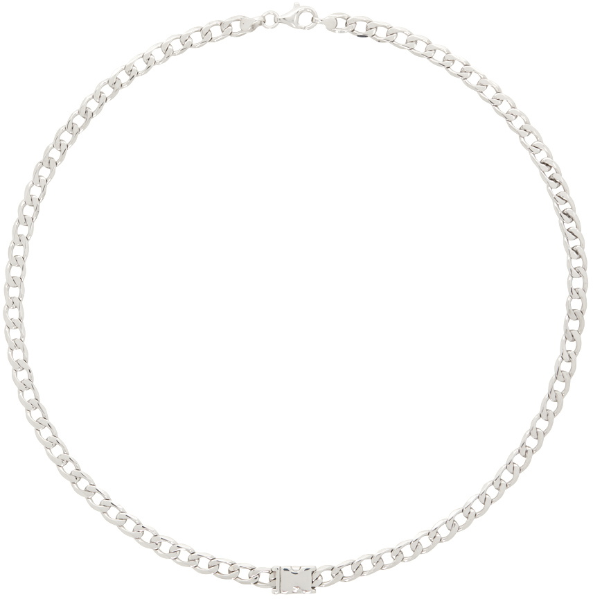 Alan Crocetti Silver Unity Curb Chain Necklace Alan Crocetti