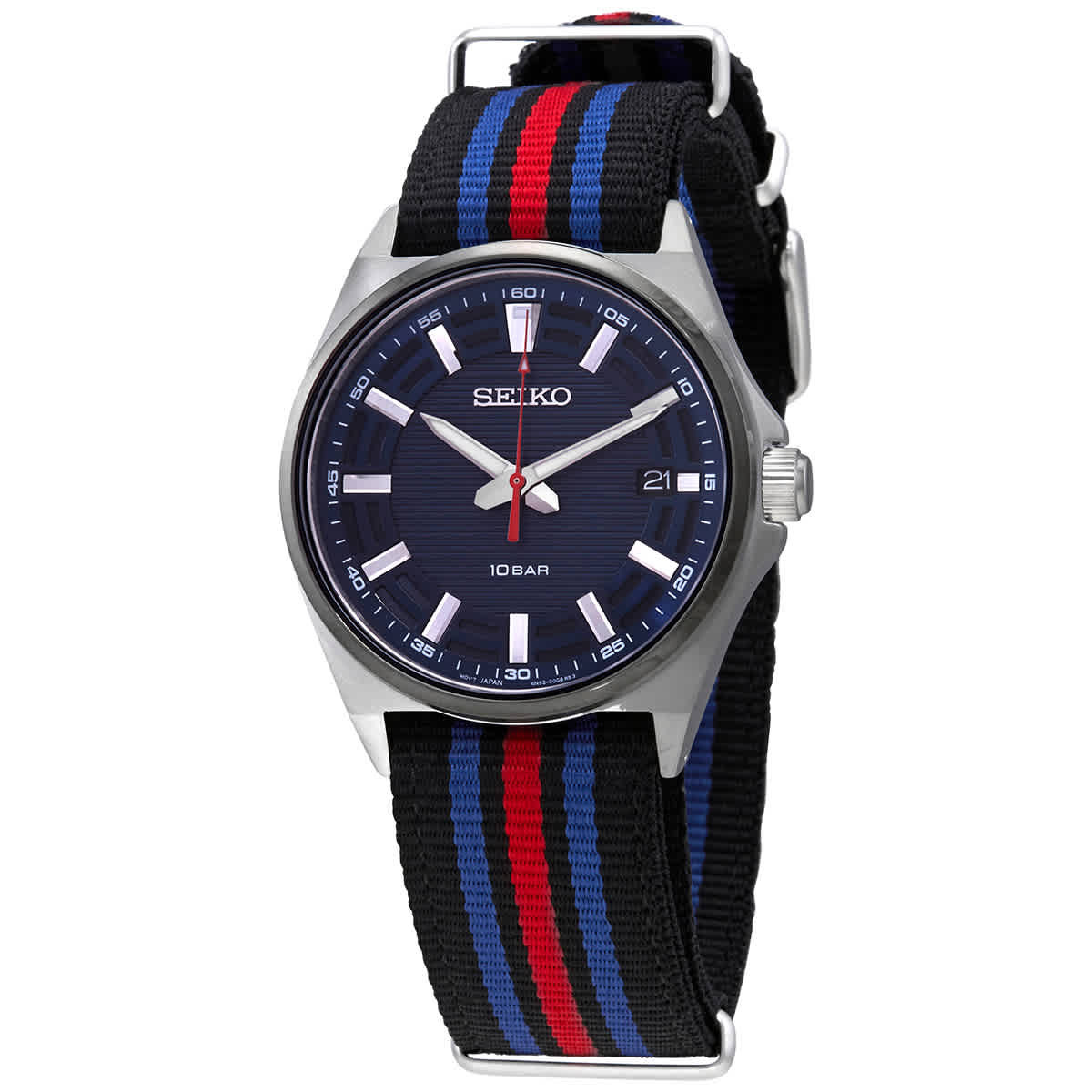 Seiko Racing Sports Quartz Blue Dial Mens Watch SUR509P1 Seiko